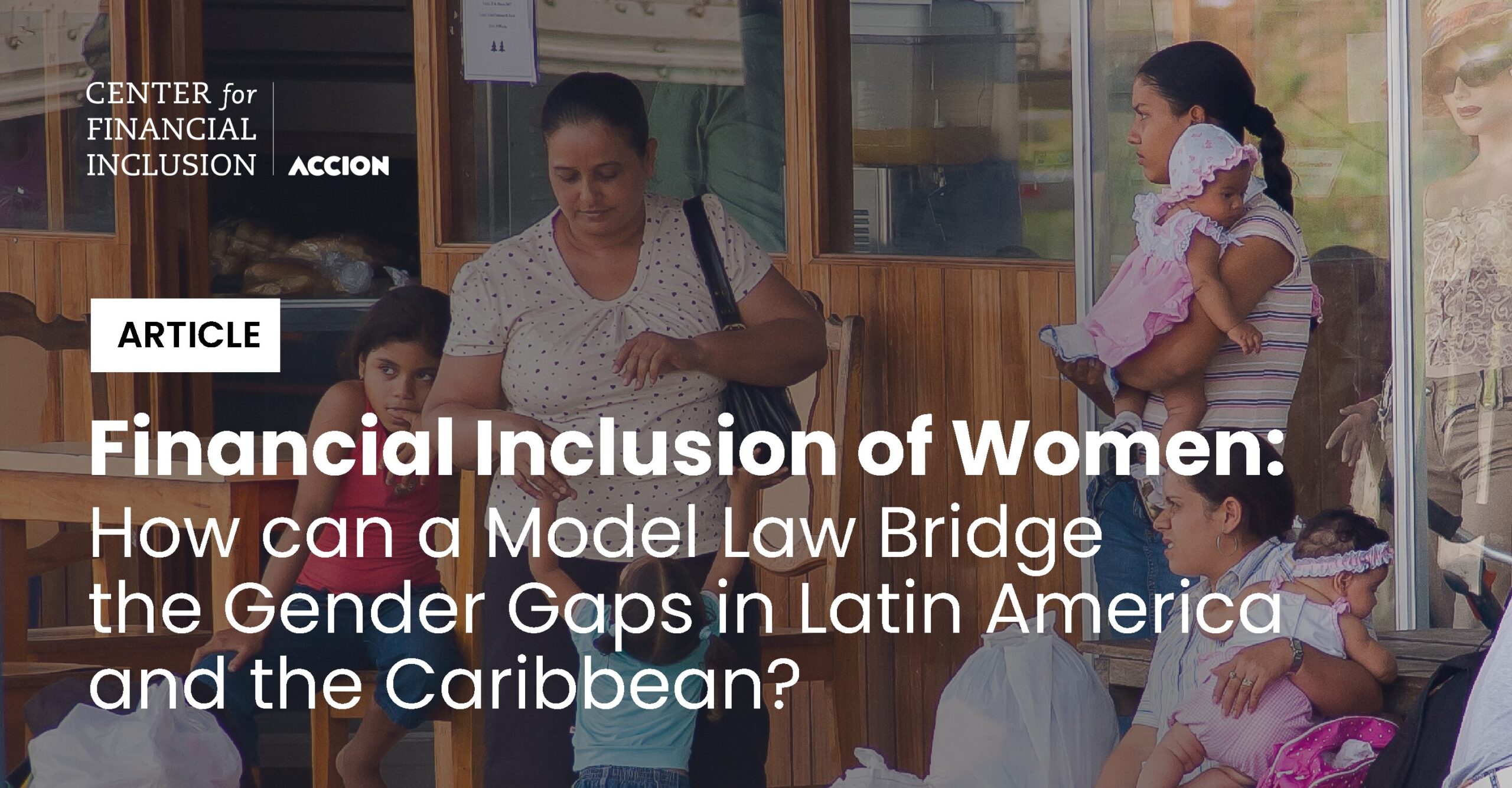 Financial Inclusion of Women: How can a Model Law Bridge the Gender Gaps in Latin America and ...